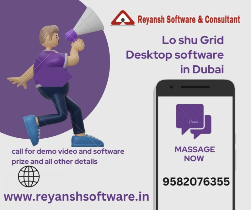 Lo Shu Grid Desktop Software in Dubai